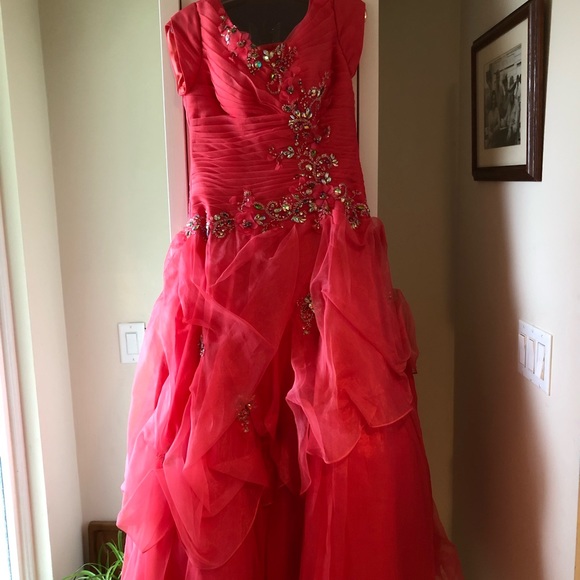 Custom Made | Dresses | Custommade Princess Ball Gown Prom Dress | Poshmark